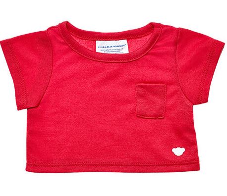 Red Pocket Tee – Build A Bear South Africa