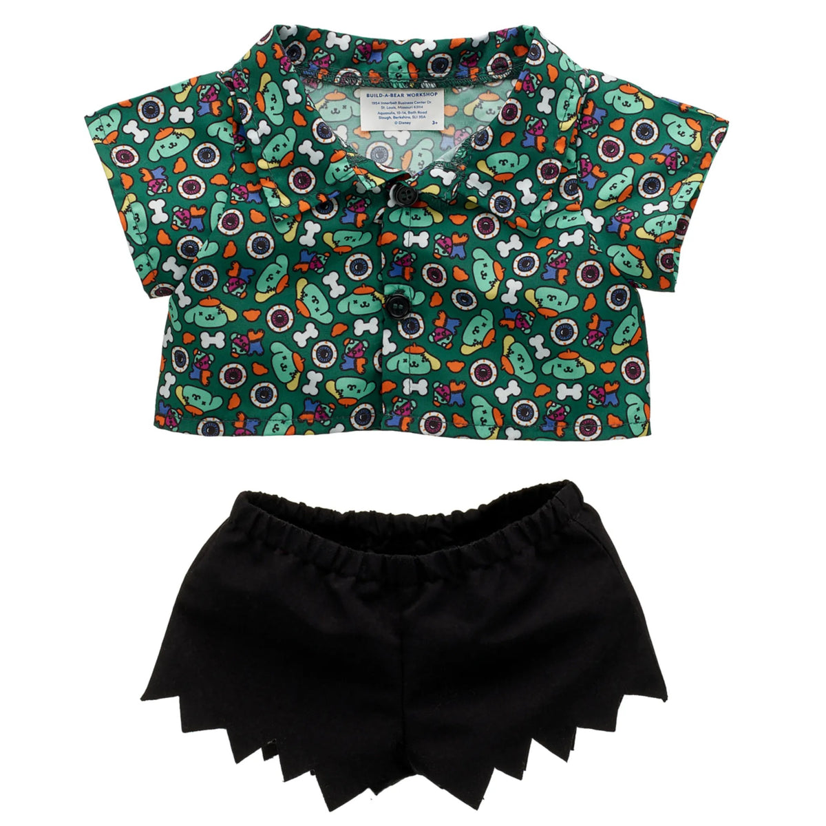 Pompompurin Zombie Short Set – Build A Bear South Africa