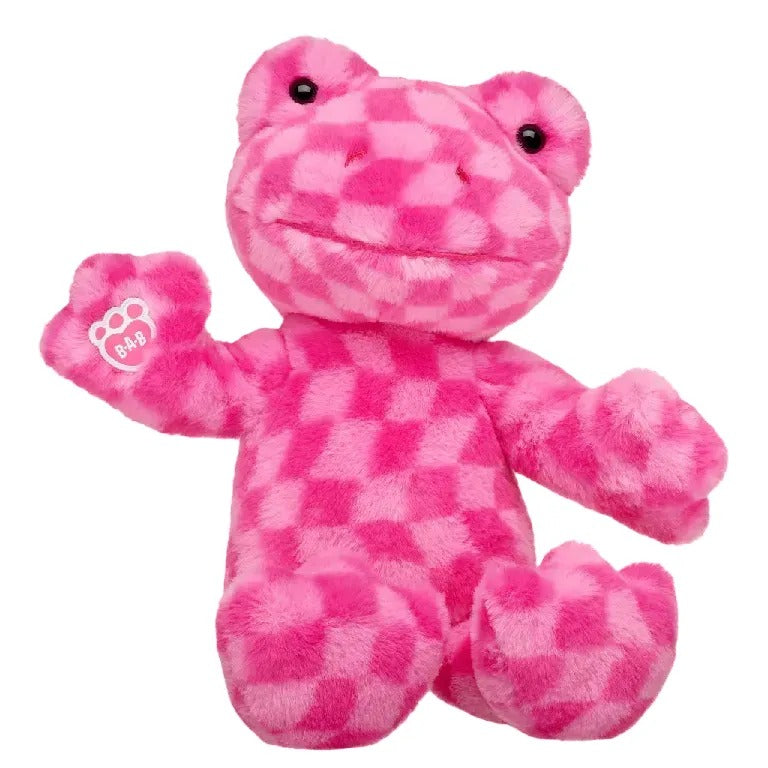 Pink Checker Frog – Build A Bear South Africa
